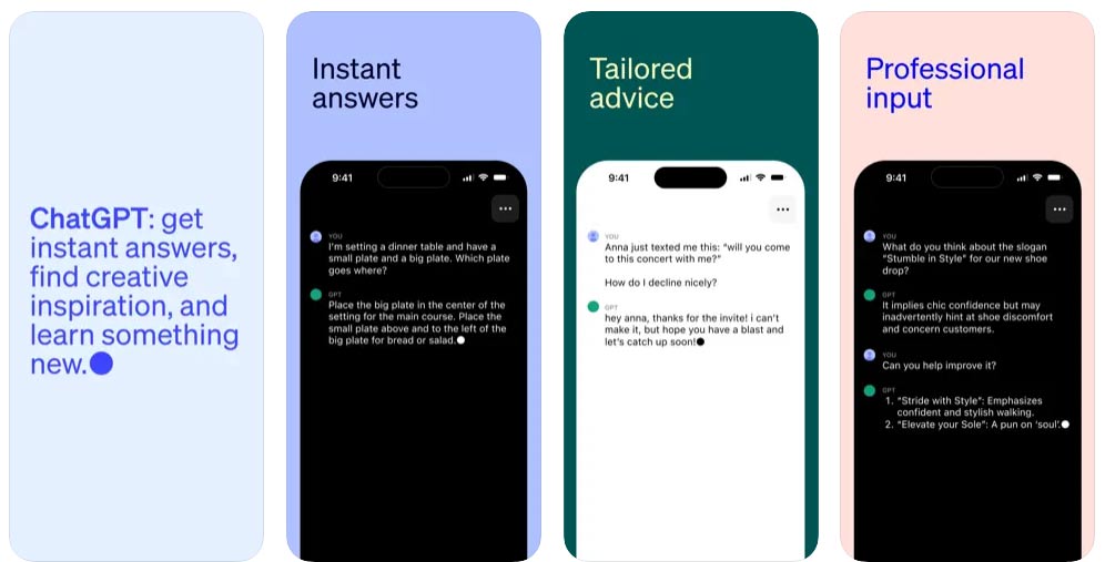 Die neue ChatGPT-App für iOS