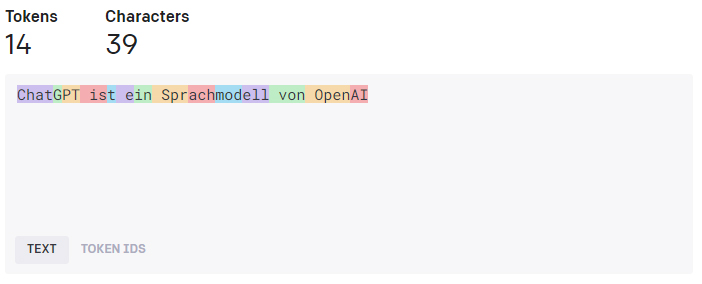 Token im Kontext von ChatGPT – ChatX Blog Deutsch